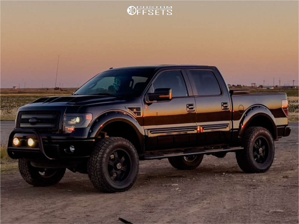 2014 Ford F-150 with 20x10 -18 Fuel Sledge and 325/60R20 Nitto Terra ...
