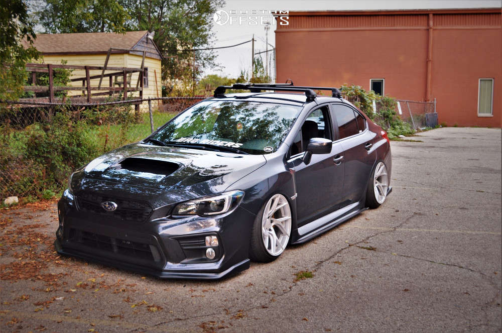 2019 Subaru WRX with 18x10.5 23 Rovos Joburg and 215/40R18 Westlake ...