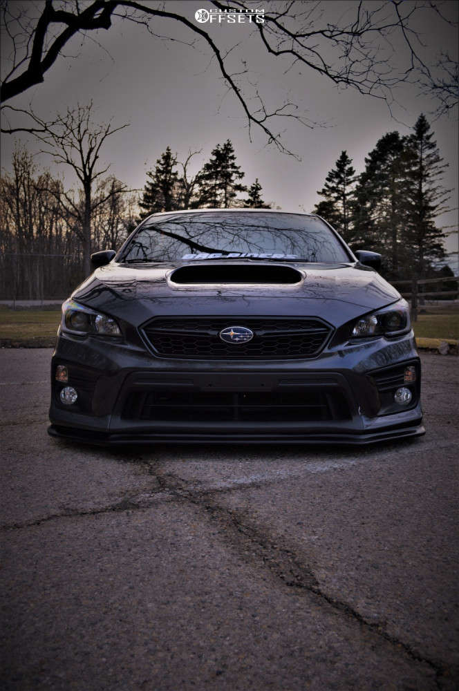 2019 Subaru WRX with 18x10.5 23 Rovos Joburg and 215/40R18 Westlake ...