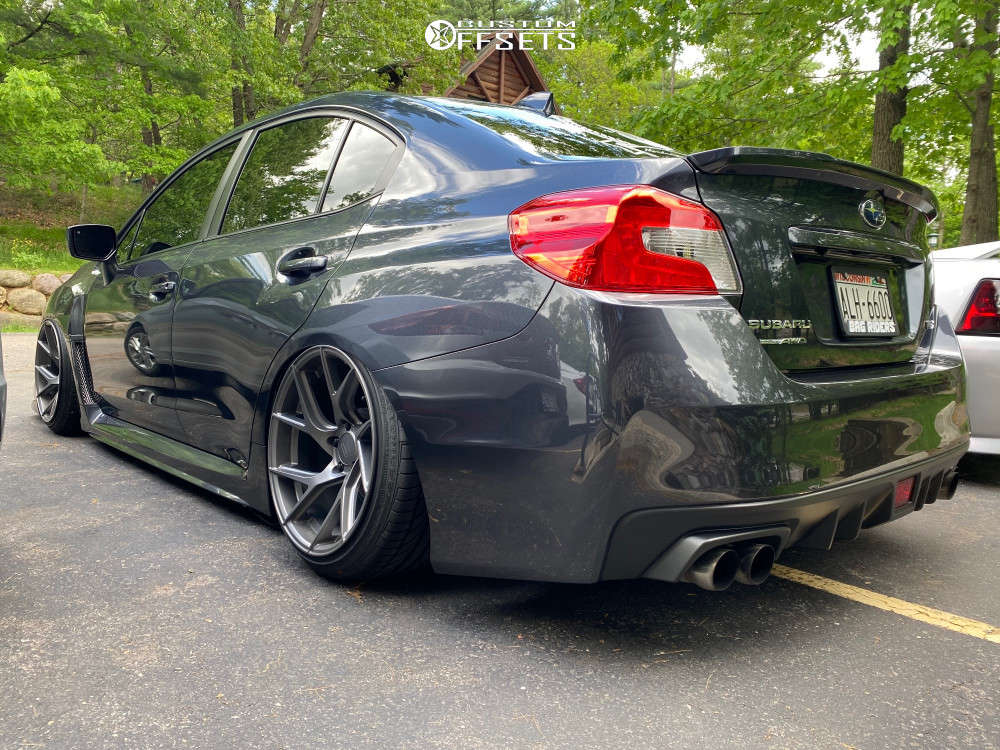 2019 Subaru WRX with 18x10.5 23 Rovos Joburg and 215/40R18 Westlake ...