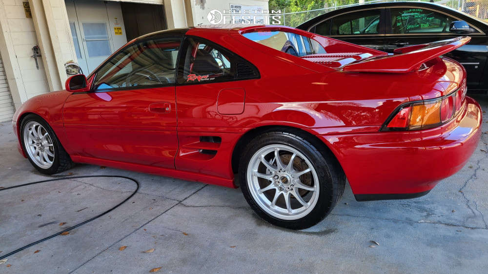 1991 Toyota MR2 with 16x7 33 Volk Ce28n and 205/45R16 Toyo Tires Proxes ...