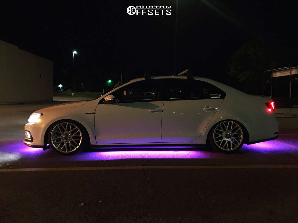 2017 Volkswagen Jetta Flush Coilovers | Custom Offsets