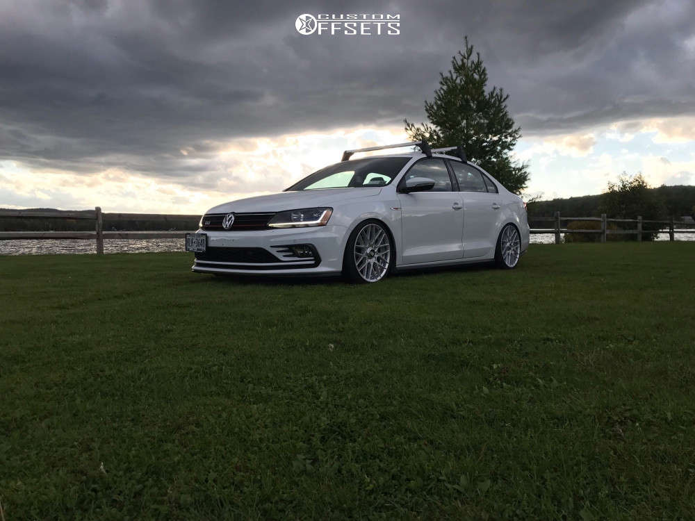 2017 Volkswagen Jetta Flush Coilovers | Custom Offsets