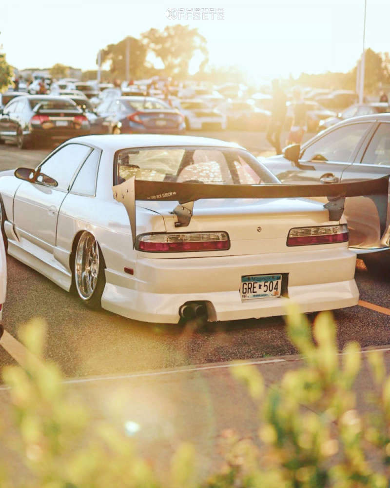 Nissan 240sx S13 Coupe Slammed