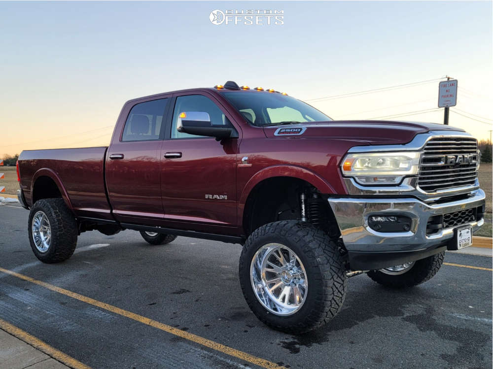 2022 Ram 2500 with 22x12 -55 American Force Armada Ccfp and 37/13.5R22 ...