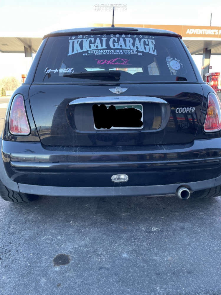 2003 Mini Cooper with 16x8 25 3SDM 0.05 and 215/45R16 Falken Azenis ...