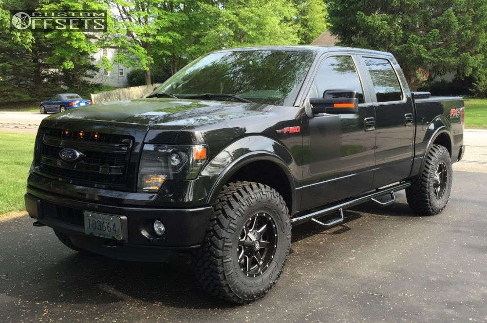 2013 Ford F-150 with 17x9 20 Fuel Maverick and 35/12.5R17 Nitto Trail ...