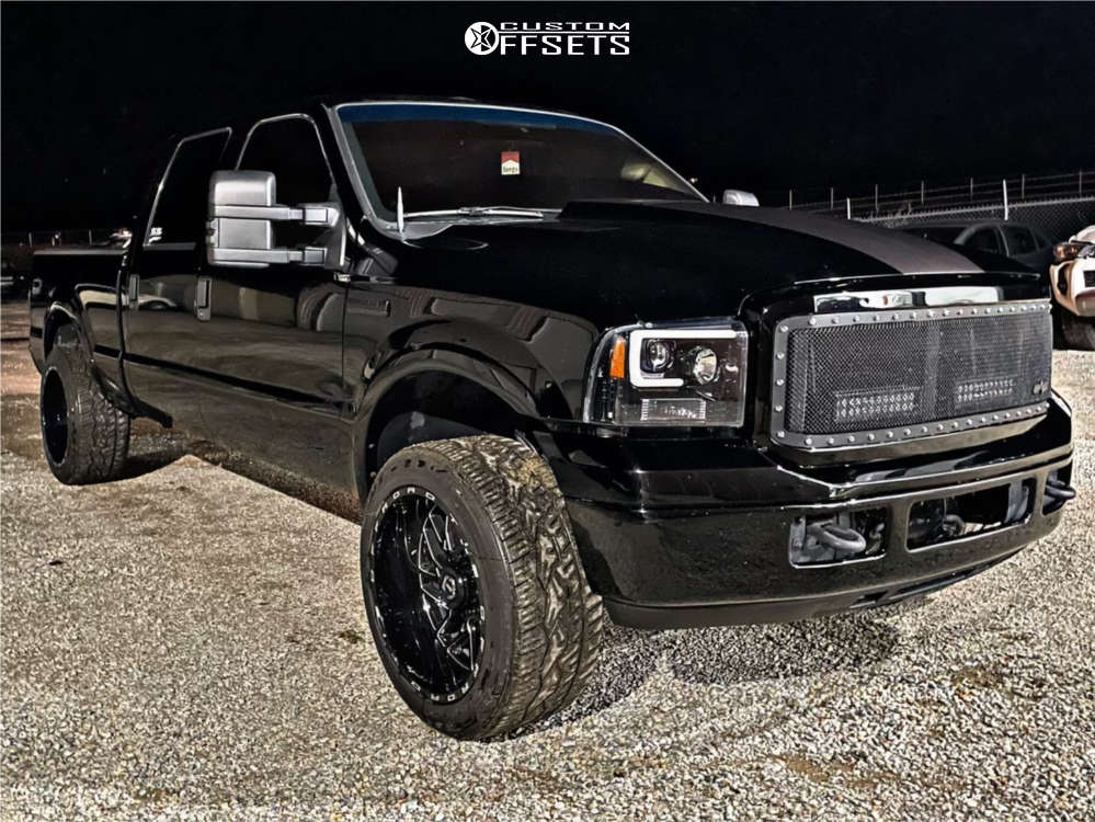 2000 Ford F-250 Super Duty with 22x12 -44 TIS 544MB and 33/12.5R22 ...