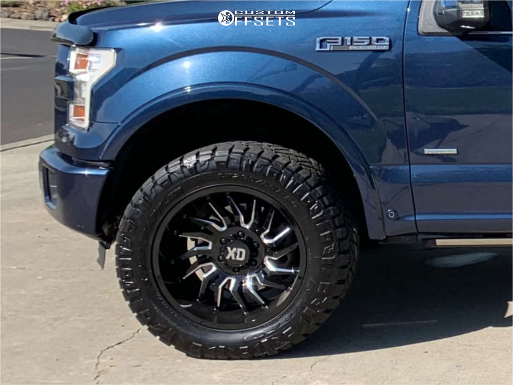 2015 Ford F-150 with 20x10 -18 XD Xd858 and 295/55R20 Nitto Ridge ...