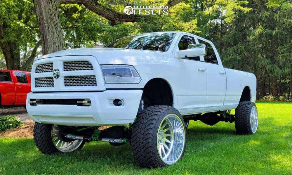 2015 Ram 2500 with 26x14 -81 American Force Morph Cc and 37/13.5R26 AMP ...