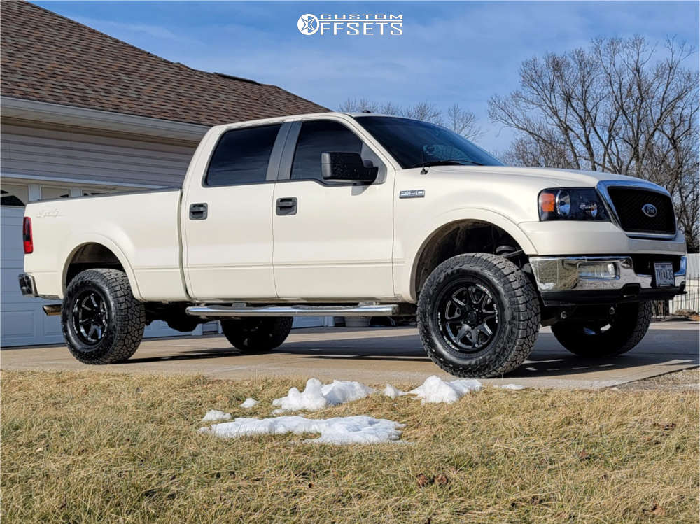 2007 Ford F-150 with 17x8.5 0 American Outlaw Derringer and 33/12.5R17 ...