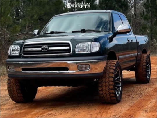 2002 Toyota Tundra with 20x10 -18 Fuel Warrior and 33/12.5R20 Gladiator ...