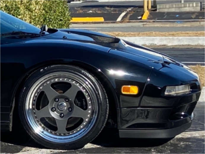 1999 Acura NSX with 17x8 42 HRE 305 and 215/35R17 Nitto Nt555 G2 and ...