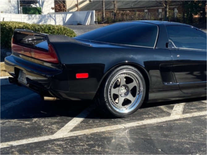 1999 Acura NSX with 17x8 42 HRE 305 and 215/35R17 Nitto Nt555 G2 and ...