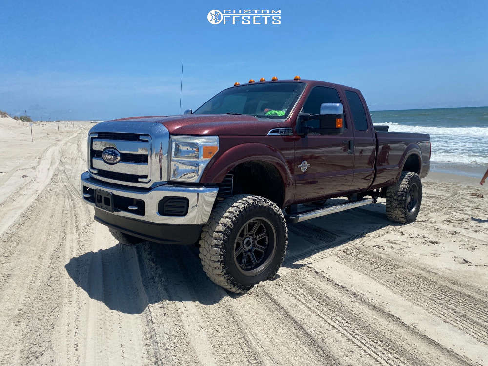 2011 Ford F-250 Super Duty with 20x10 -24 Moto Metal Mo984 and 37/12 ...