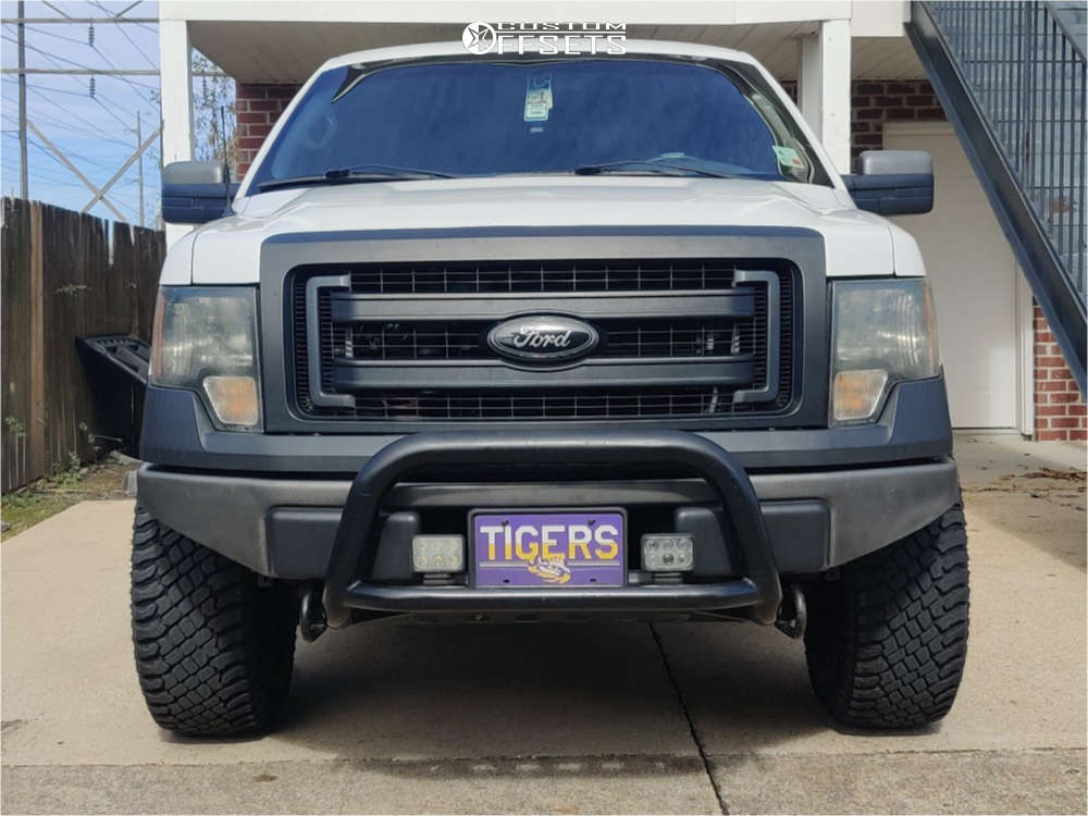 2013 Ford F-150 with 18x8.5 18 Vision Warrior and 35/12.5R18 Atturo ...