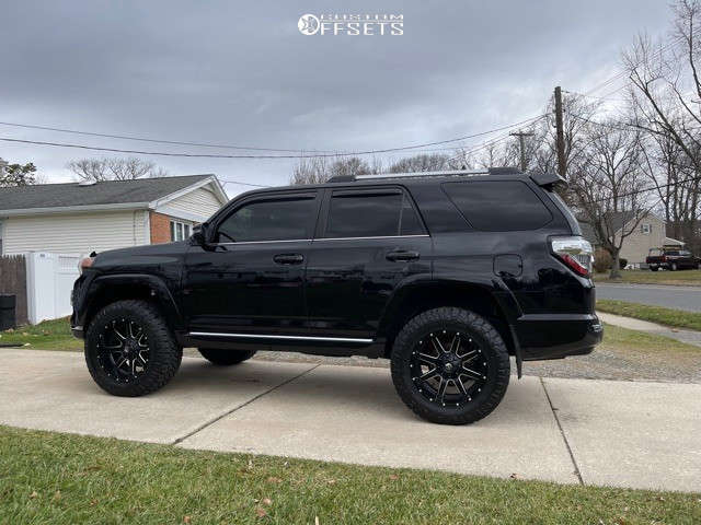 2015 Toyota 4Runner with 20x12 -44 Fuel Maverick and 295/60R20 Nitto ...
