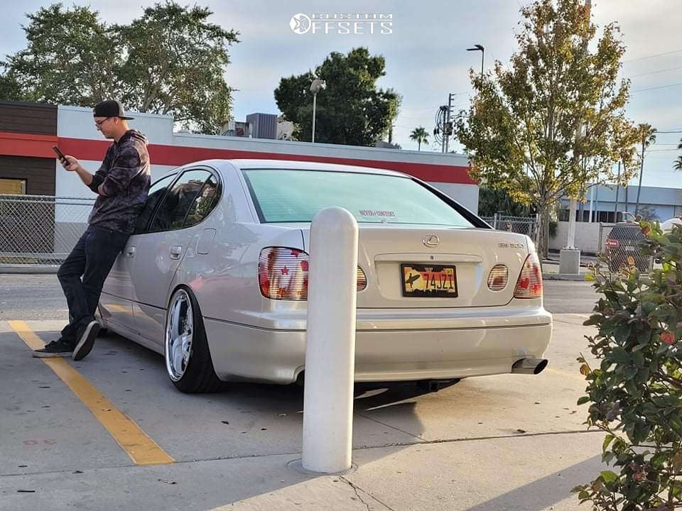 2003 Lexus GS300 with 18x10.5 5 SSR Vienna Courage and 225/40R18 ...