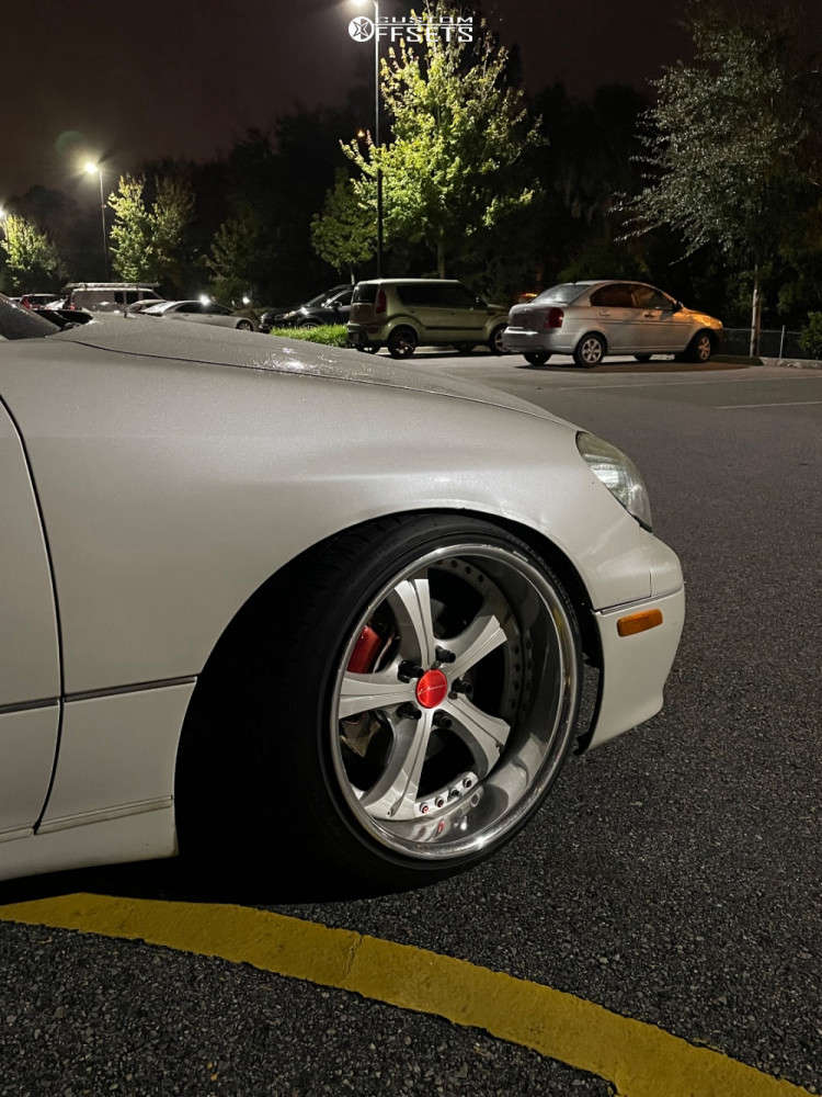 2003 Lexus GS300 with 18x10.5 5 SSR Vienna Courage and 225/40R18 ...