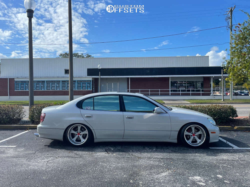 2003 Lexus GS300 with 18x10.5 5 SSR Vienna Courage and 225/40R18 ...