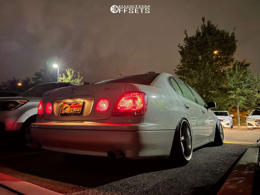 2003 Lexus GS300 with 18x10.5 5 SSR Vienna Courage and 225/40R18 ...