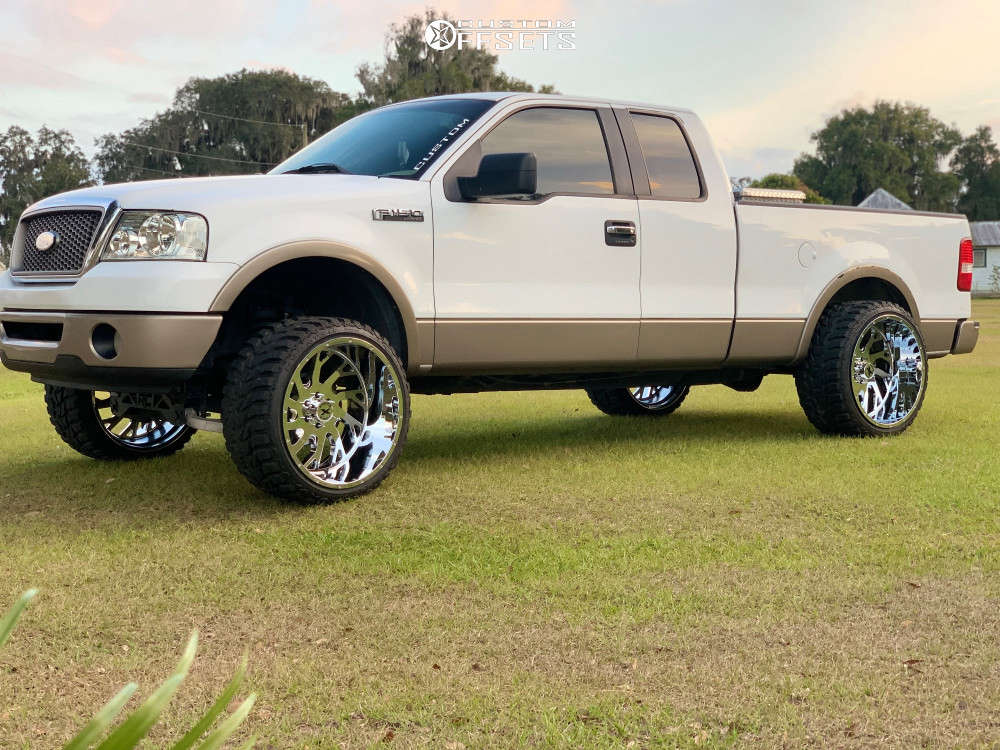 2006 Ford F-150 with 24x14 -76 Xtreme Force Xf8 and 33/13.5R24 ...