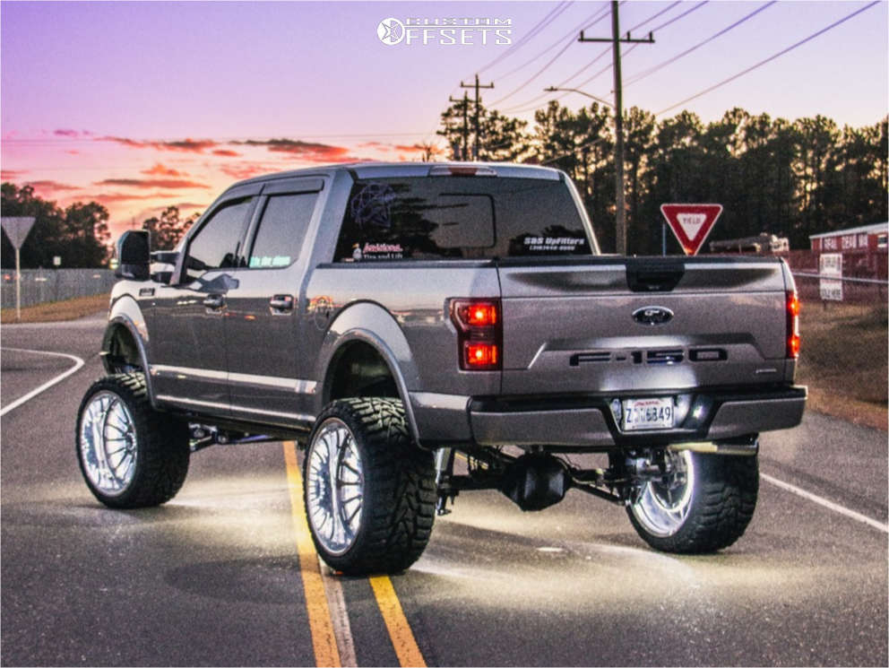 2020 Ford F-150 with 26x14 -76 KG1 Forged Victor and 36/14.5R26 ...