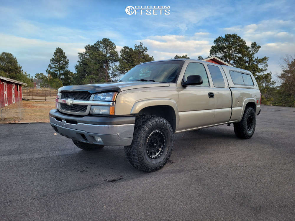 2003 Chevrolet Silverado 1500 with 16x8 0 Method Mr305 and 315/75R16 ...