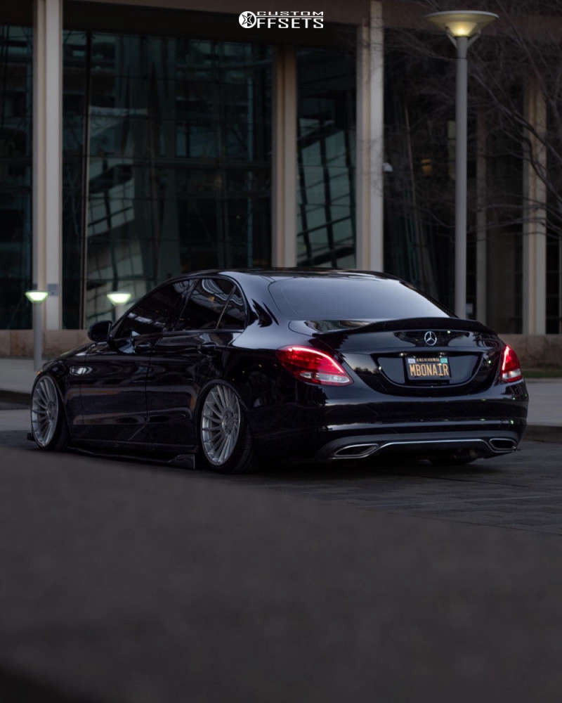 2017 Mercedes-Benz C300 with 19x10 35 3SDM 0.04 and 225/35R19 Radar ...