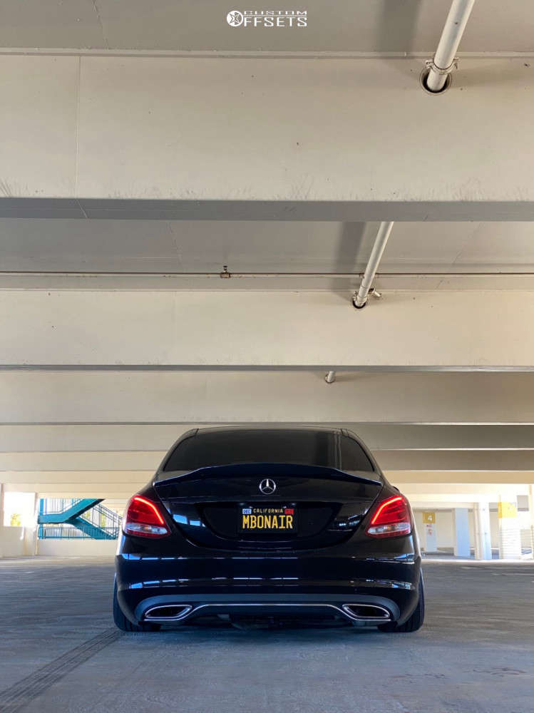 2017 Mercedes-Benz C300 with 19x10 35 3SDM 0.04 and 225/35R19 Radar ...