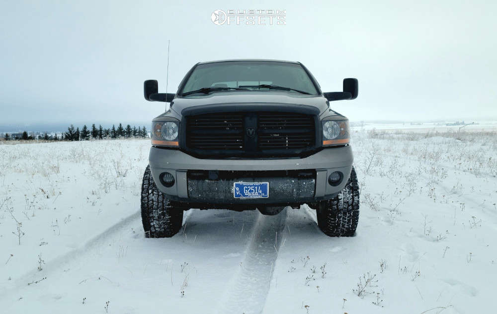 2006 Dodge Ram 2500 with 20x12 -44 Black Rhino Armory and 35/12.5R20 ...