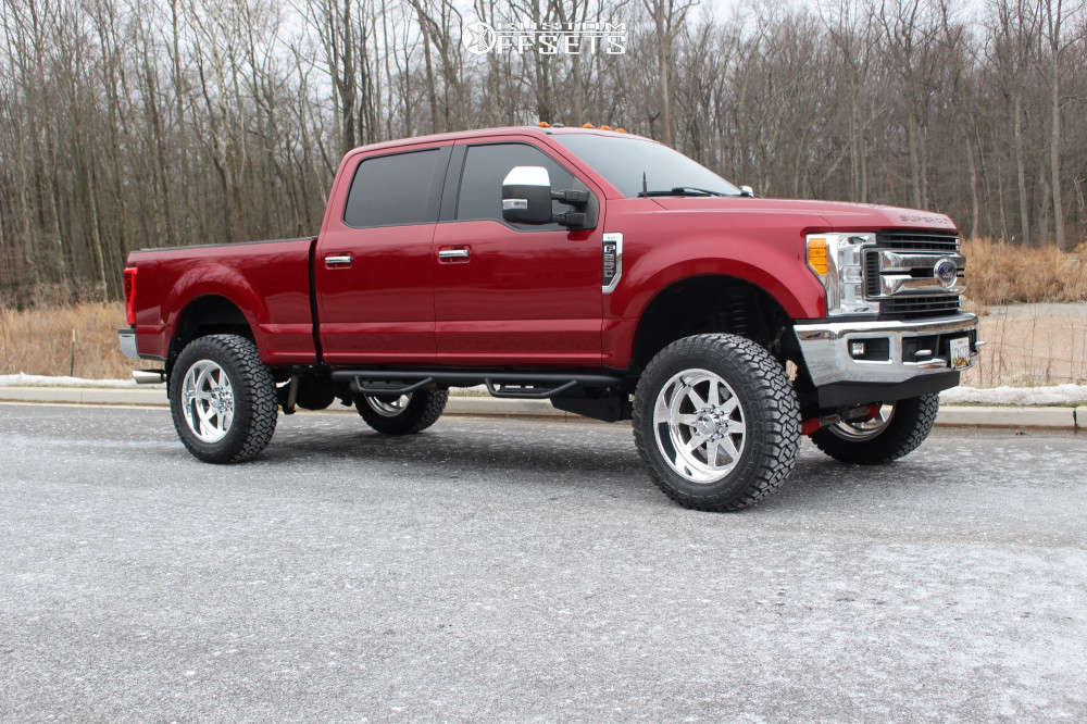 2017 Ford F-250 Super Duty with 22x10 -25 American Force Decoy SS and ...