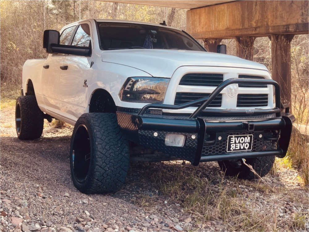 2017 Ram 2500 with 22x14 -81 ARKON OFF-ROAD Lincoln and 33/14.5R22 Venom Power Terra Hunter X/t ...