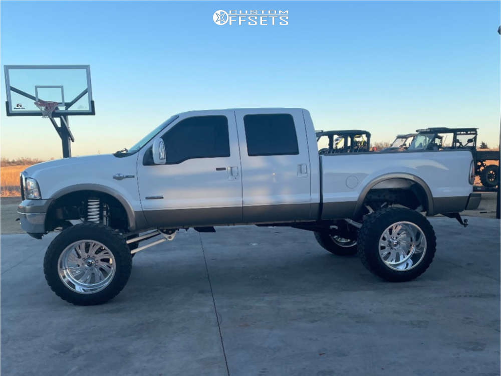 2006 Ford F-250 Super Duty with 24x16 -101 Fuel Forged Ff10 and 40/15 ...
