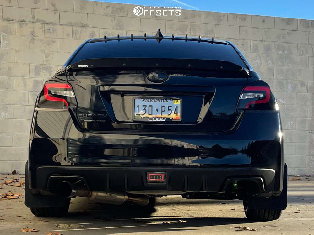 2017 Subaru WRX with 18x9 35 Vors Sp1 and 235/40R18 Westlake Sa07 and ...