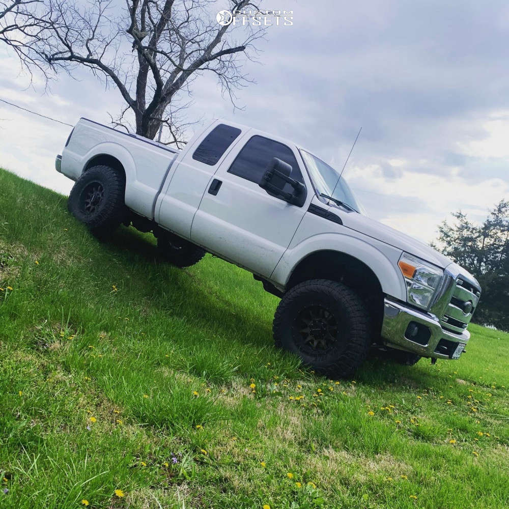 2013 Ford F-250 Super Duty with 17x9 0 Raceline Shift and 37/12.5R17 ...