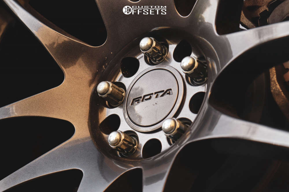 2013 Subaru BRZ with 18x9.5 35 Rota Torque and 255/35R18 Continental ...