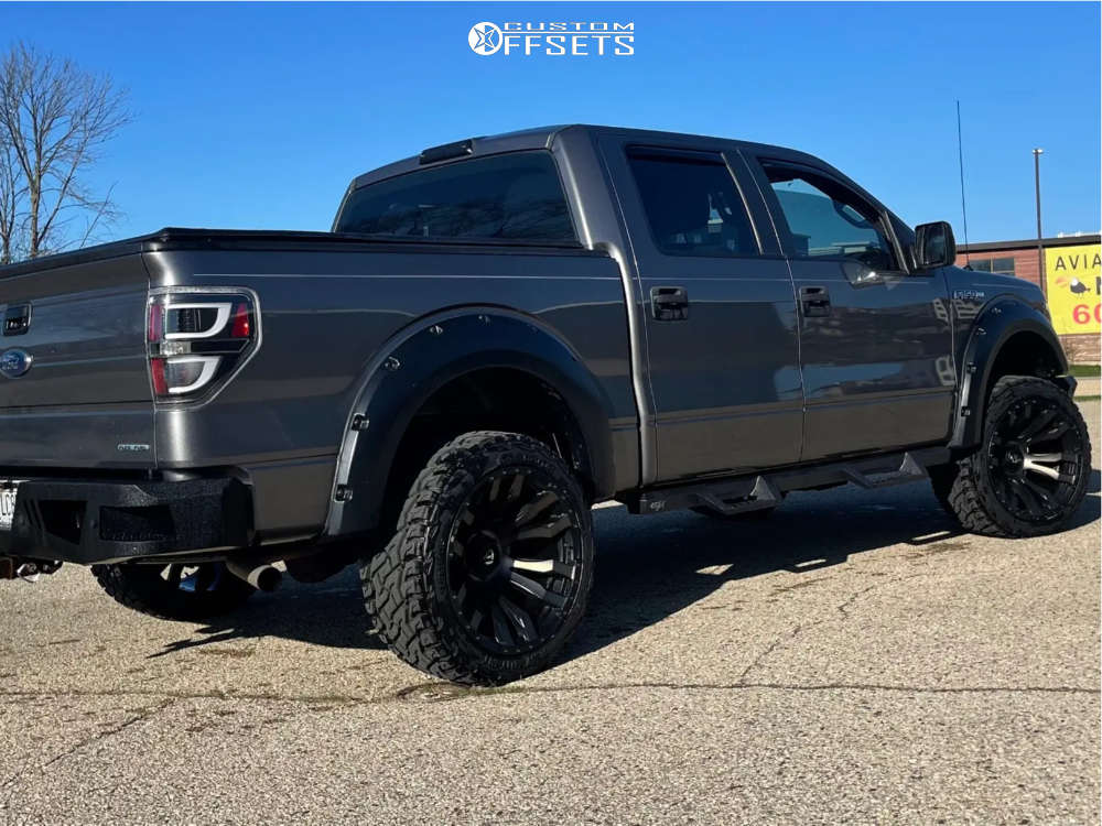 2012 Ford F-150 with 22x12 -44 Fuel Blitz and 33/12.5R22 Predator New ...