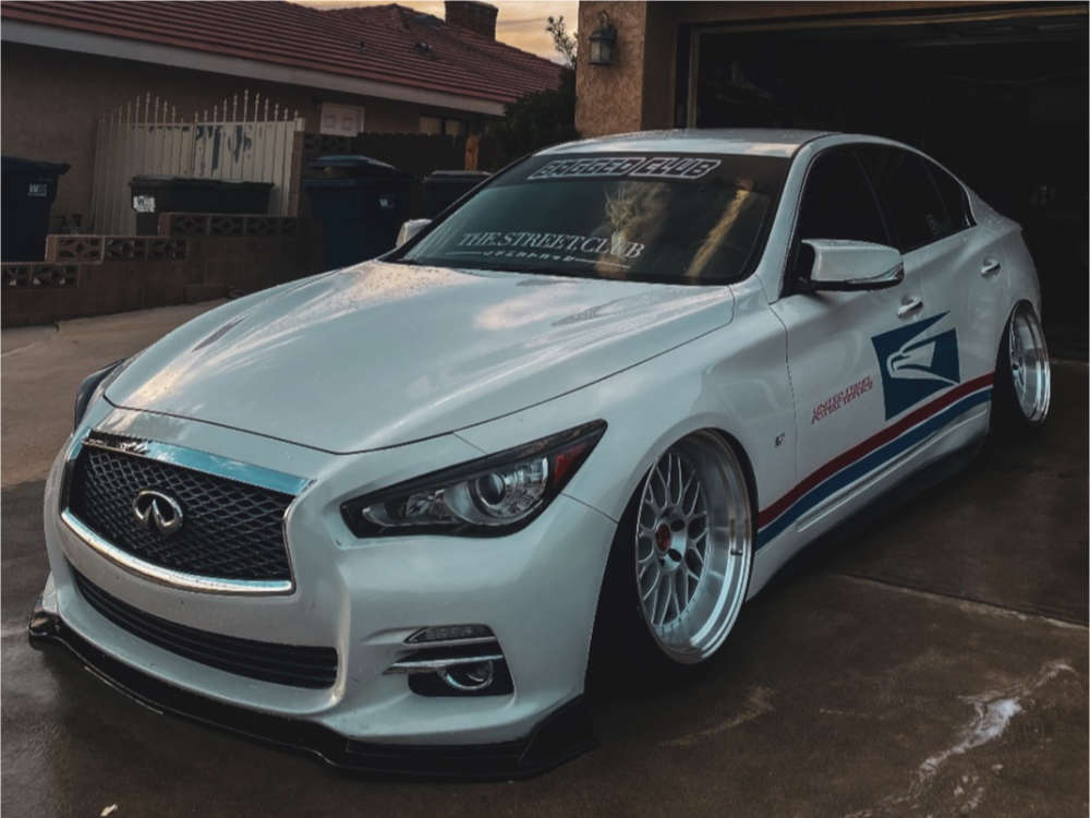 2015 INFINITI Q50 with 19x11 15 Aodhan Ah02 and 245/35R19 Nankang Ns-20 ...