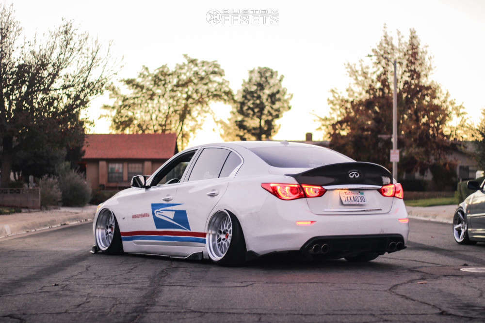 2015 INFINITI Q50 with 19x11 15 Aodhan Ah02 and 245/35R19 Nankang Ns-20 ...