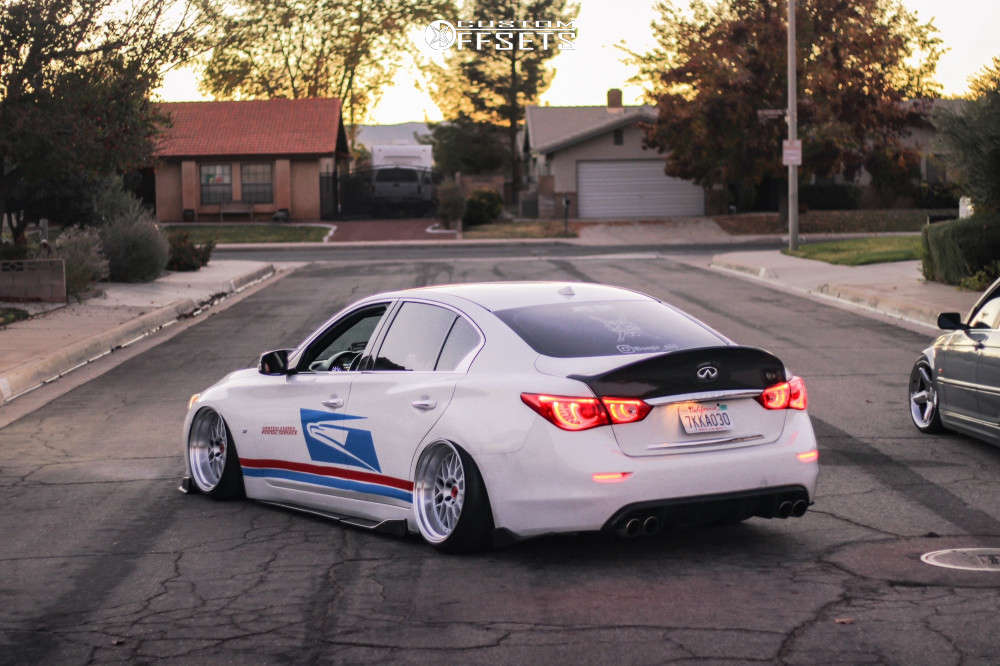 2015 INFINITI Q50 with 19x11 15 Aodhan Ah02 and 245/35R19 Nankang Ns-20 ...