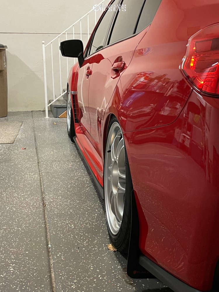 2020 Subaru WRX STI with 18x8.5 35 Enkei Rpf1 and 225/45R18 Achilles ...