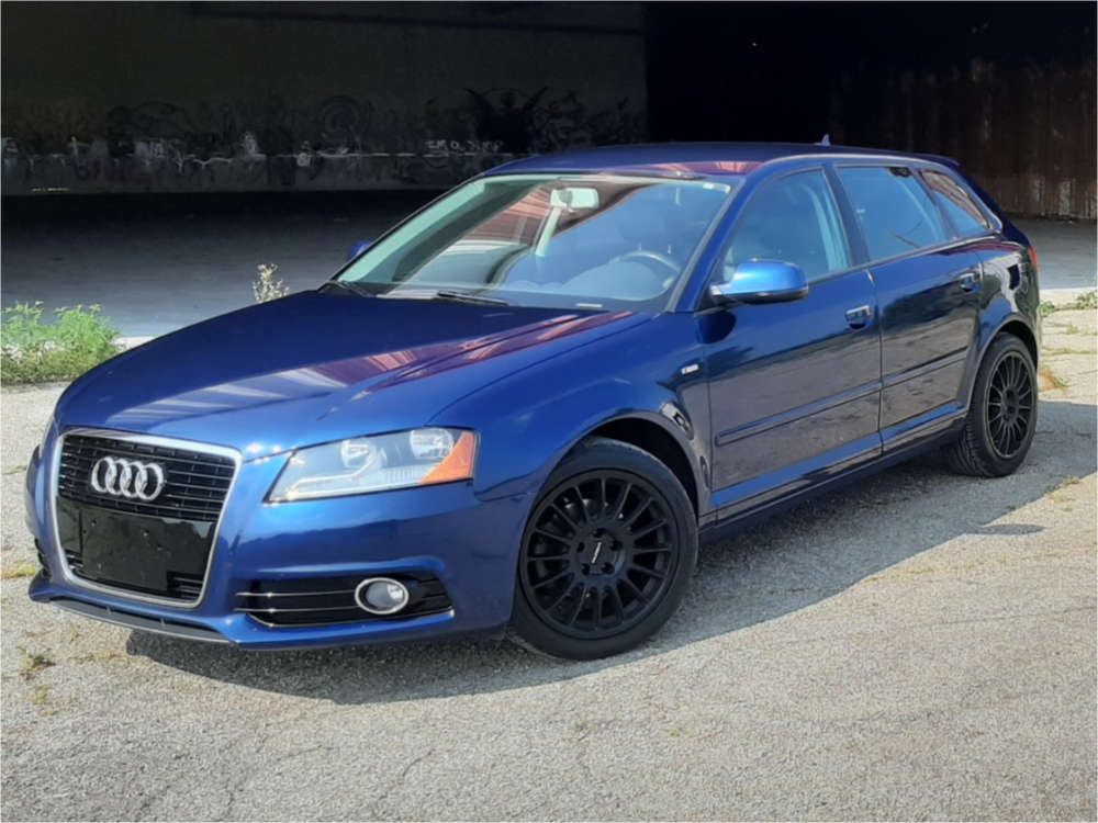 2012 Audi A3 with 17x8 38 Vision Monaco and 225/45R17 Toyo Tires ...