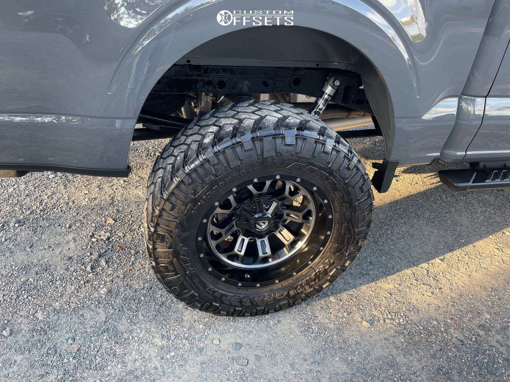 2021 Ford F-150 with 20x10 -18 Fuel Crush and 37/12.5R20 Nitto Trail ...