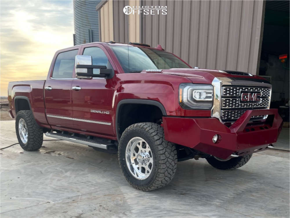 2018 GMC Sierra 3500 HD with 20x9 0 American Force Shield Ss and 35/12 ...