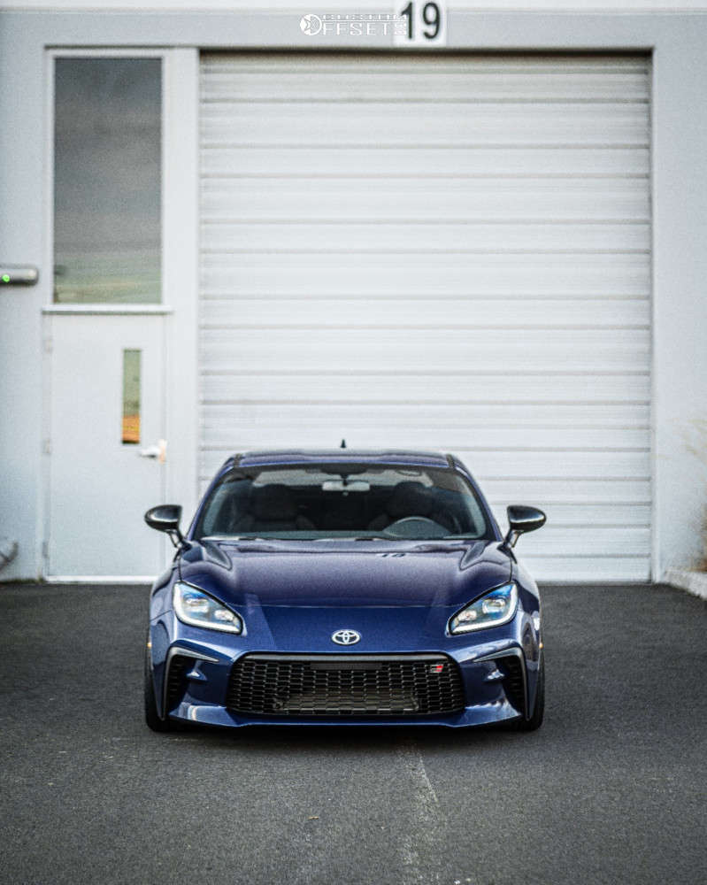 2022 Toyota GR86 with 17x9 35 Enkei Rpf1 and 235/40R17 Vercelli Strada ...