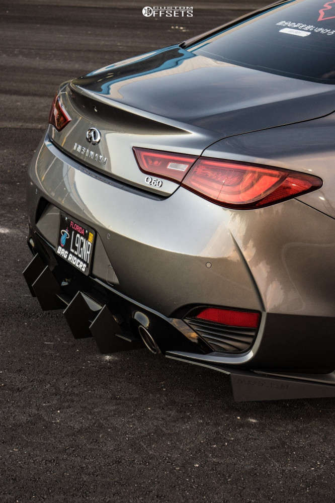 2021 INFINITI Q60 with 19x10.5 -12 GMR GS-107 Directional and 245/35R19 ...