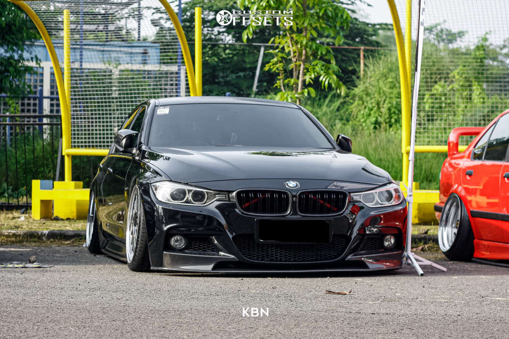 2014 BMW 320i with 19x9.5 20 SSR Ssr TF 1 and 225/35R19 Accelera Phi and Air Suspension | Custom ...