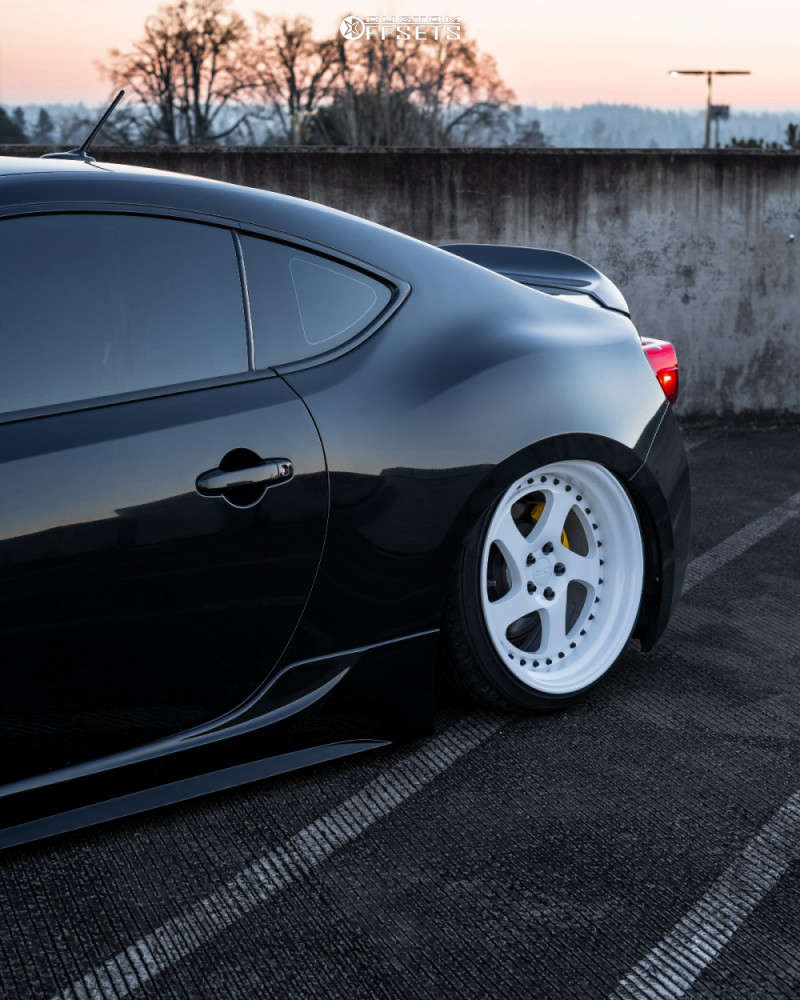 2013 Subaru BRZ with 18x9.5 35 ESR Sr02 and 215/35R18 Haida Hd878 Rt ...