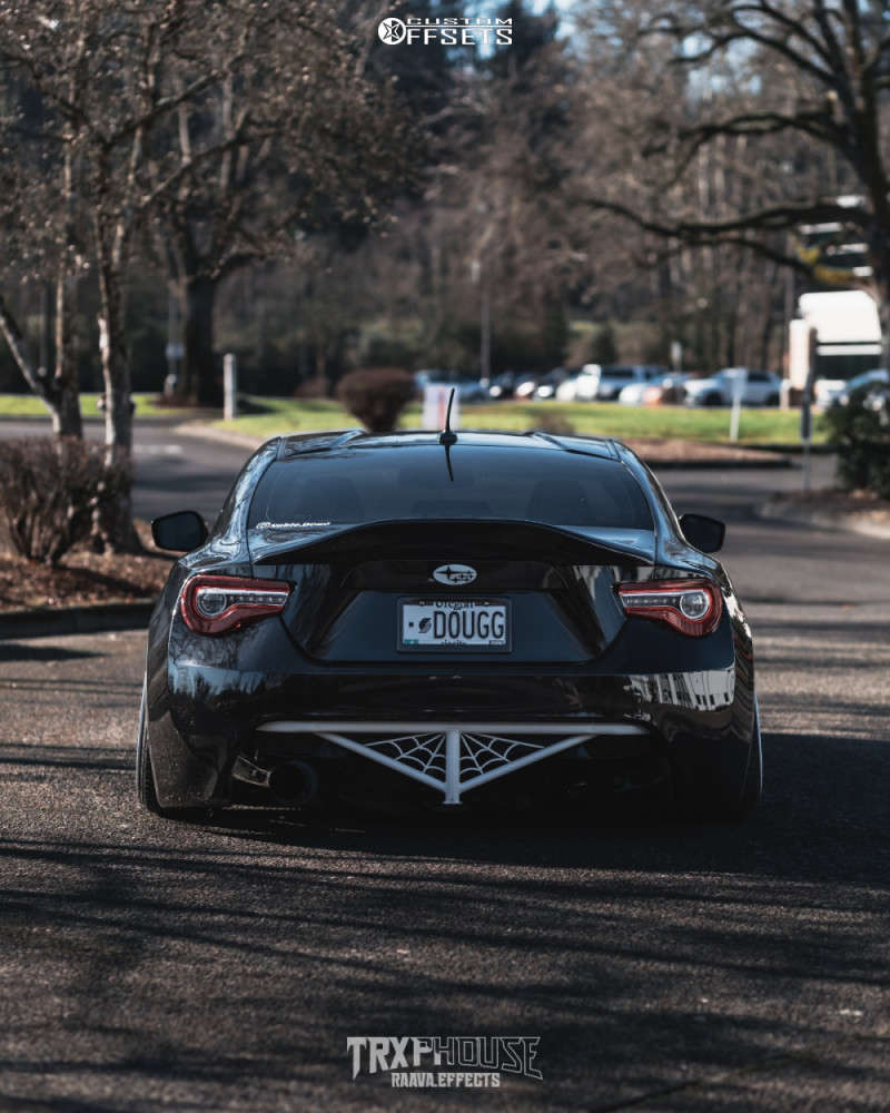 2013 Subaru BRZ with 18x9.5 35 ESR Sr02 and 215/35R18 Haida Hd878 Rt ...